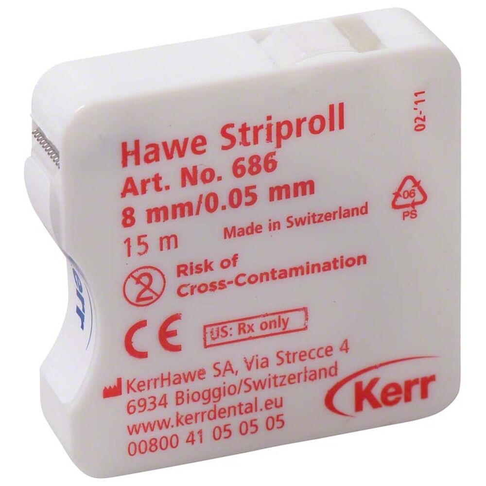 Matrice Hawe Striproll 8mm/0,05mm | Janouch Dental